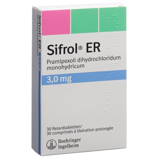 SIFROL ER Ret Tabl 3 mg Blist 30 Stk | Coop Vitality Apotheke