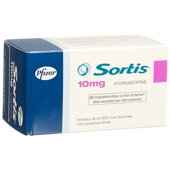 SORTIS Filmtabl 10 mg Blist 100 Stk | Coop Vitality Apotheke