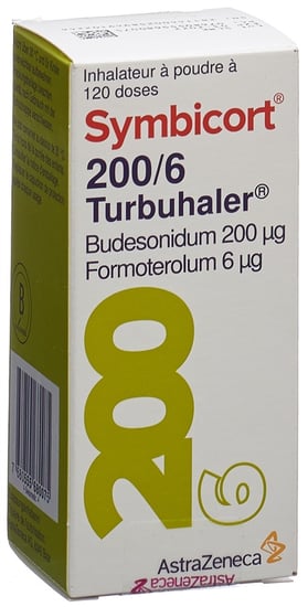 SYMBICORT 200/6 Turbuhaler Inh Plv 120 Dos | Coop Vitality Apotheke