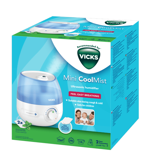 Vicks Mini Kaltluft Ultraschall-Luftbefeuchter VUL525E 1 Stk | Coop ...