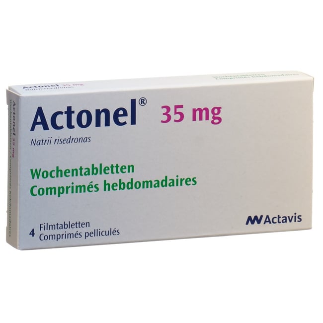 ACTONEL Wochentabletten Filmtabl 35 mg Blist 4 Stk | Coop Vitality Apotheke