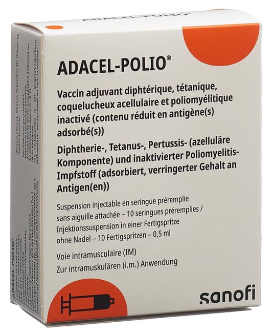 ADACEL Inj Susp ohne Nadel Fertspr 0.5 ml | Coop Vitality Apotheke