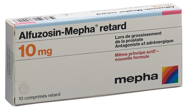 ALFUZOSINE retard Ret Tabl 10 mg Blist 10 Stk | Coop Vitality Apotheke