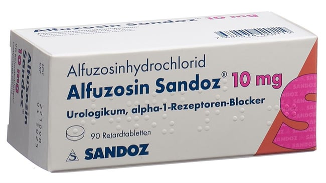 ALFUZOSINE Sandoz Ret Tabl 10 mg Blist 90 Stk | Coop Vitality Apotheke