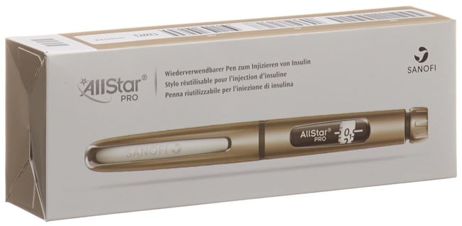 ALLSTAR Pro Lantus/Apidra/Insuman Insulinpen silber 1 Stk | Coop ...