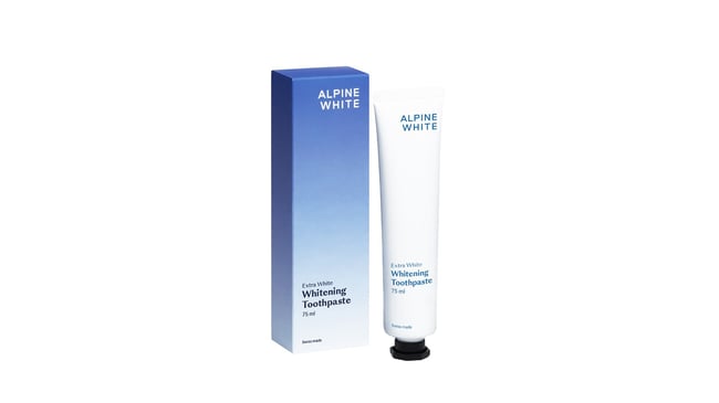 Alpine White Whitening Toothpaste Extra White Paste Tb 75 ml | Coop ...