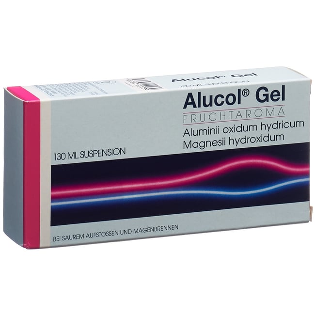 ALUCOL Gel Susp Frucht Fl 130 ml | Coop Vitality Apotheke