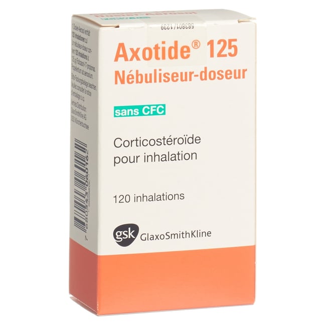 AXOTIDE Dosieraeros 125 mcg FCKW-frei 120 Dos | Coop Vitality Apotheke