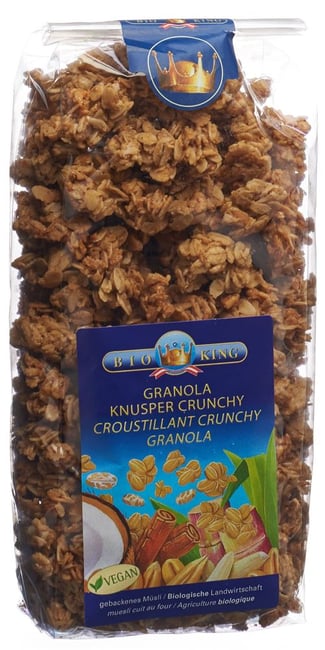 BIOKING Granola Knusper Crunchy 375 g | Coop Vitality Apotheke