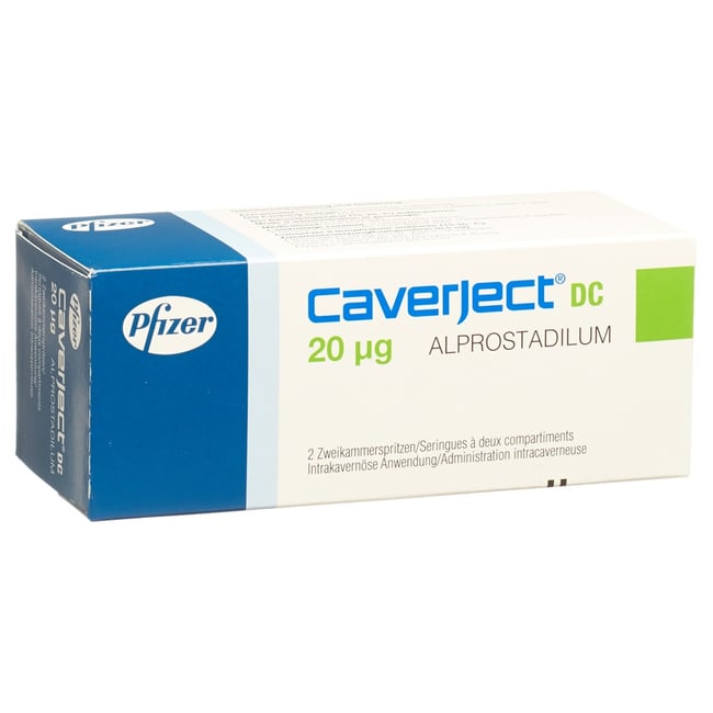 Caverject DC Trockensub 20 mcg Fertspr 2 Stk | Coop Vitality Apotheke