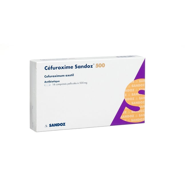 CEFUROXIME Sandoz Filmtabl 500 mg Blist 14 Stk | Coop Vitality Apotheke