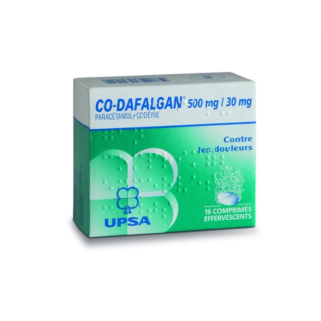CO-DAFALGAN Brausetabl 500/30mg Ds 16 Stk | Coop Vitality Apotheke