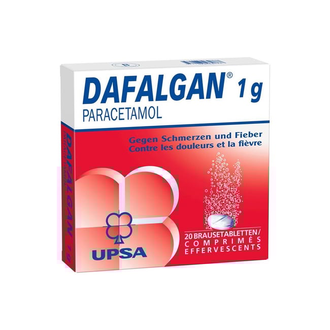 DAFALGAN Brausetabl 1 g Blist 20 Stk | Coop Vitality Apotheke
