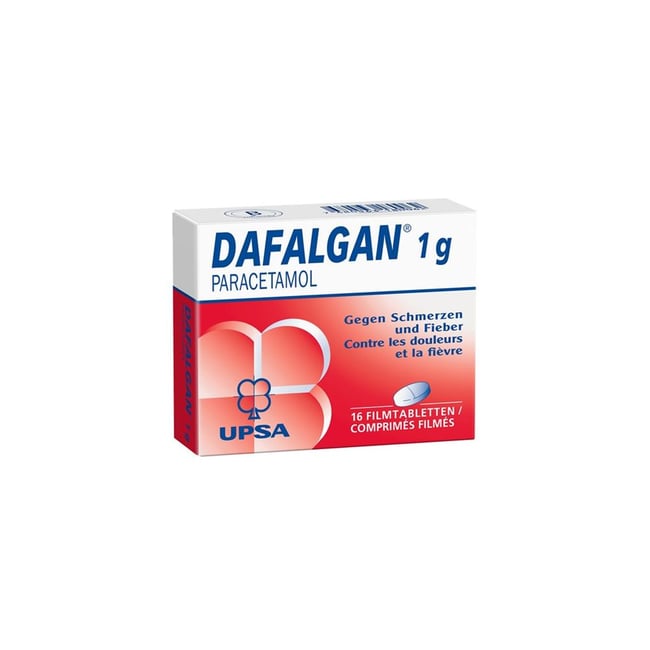DAFALGAN Filmtabl 1 g Blist 16 Stk | Coop Vitality Apotheke
