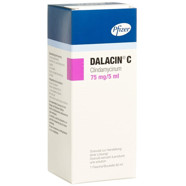 DALACIN C Gran 75 mg/5ml für Sirup Fl 80 ml | Coop Vitality Apotheke