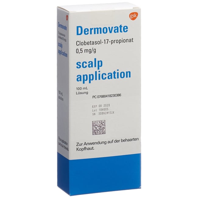 DERMOVATE scalp application Lös Fl 100 ml | Coop Vitality Apotheke