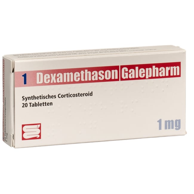 DEXAMETHASONE Galepharm Tabl 1 mg Blist 20 Stk | Coop Vitality Apotheke