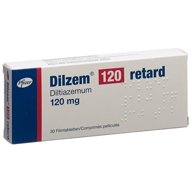 DILZEM Retard Ret Filmtabl 120 mg Blist 30 Stk | Coop Vitality Apotheke