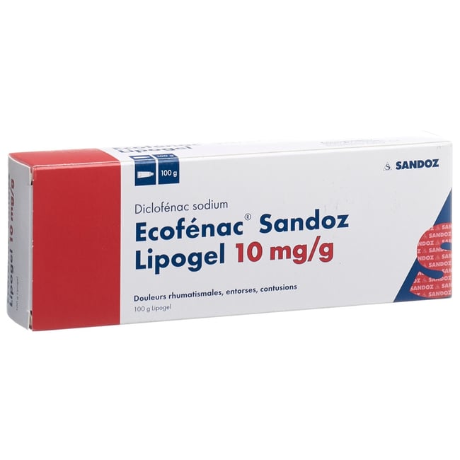 ECOFENAC Sandoz Lipogel 10 mg/g Tb 100 g | Coop Vitality Apotheke
