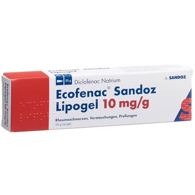 ECOFENAC Sandoz Lipogel 10 mg/g Tb 50 g | Coop Vitality Apotheke