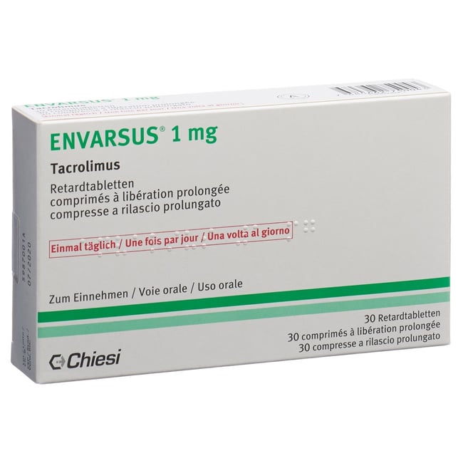ENVARSUS Ret Tabl 1 mg Blist 30 Stk | Coop Vitality Apotheke