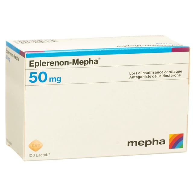 EPLERENONE Mepha Filmtabl 50 mg Blist 100 Stk | Coop Vitality Apotheke