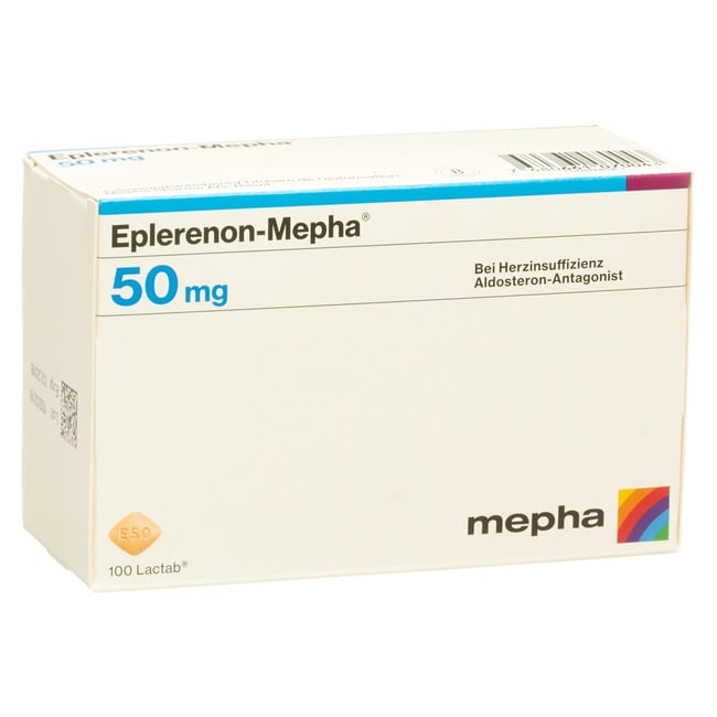 EPLERENONE Mepha Filmtabl 50 mg Blist 100 Stk | Coop Vitality Apotheke