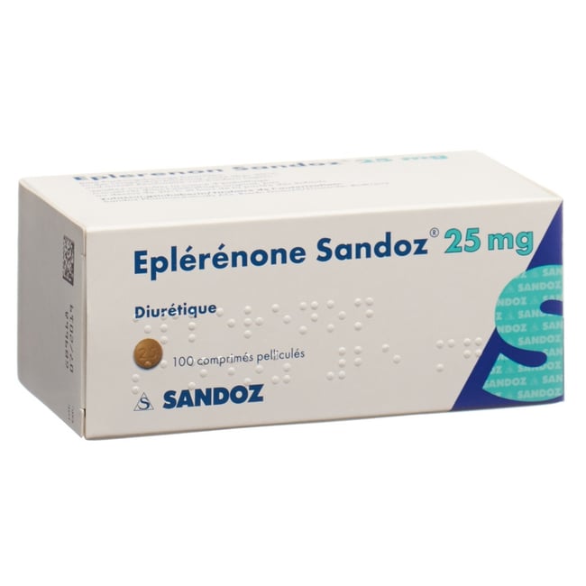 EPLERENONE Sandoz Filmtabl 25 mg Blist 100 Stk | Coop Vitality Apotheke