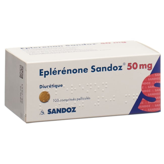 EPLERENONE Sandoz Filmtabl 50 mg Blist 100 Stk | Coop Vitality Apotheke