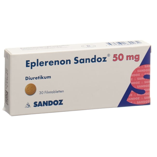 EPLERENONE Sandoz Filmtabl 50 mg Blist 30 Stk | Coop Vitality Apotheke