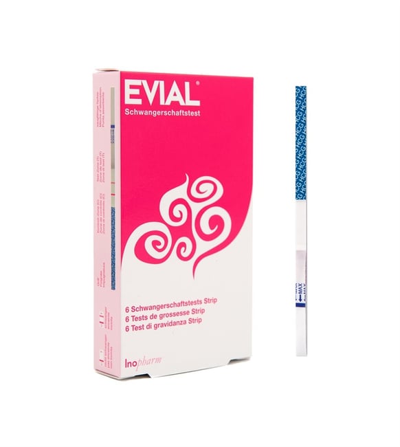 EVIAL test de grossesse Strip 6 pce | Pharmacie Coop Vitality