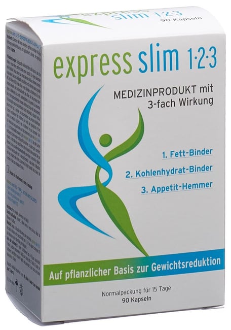 EXPRESS SLIM 1-2-3 Kaps mit 3-fach Wirkung 90 Stk | Coop Vitality Apotheke