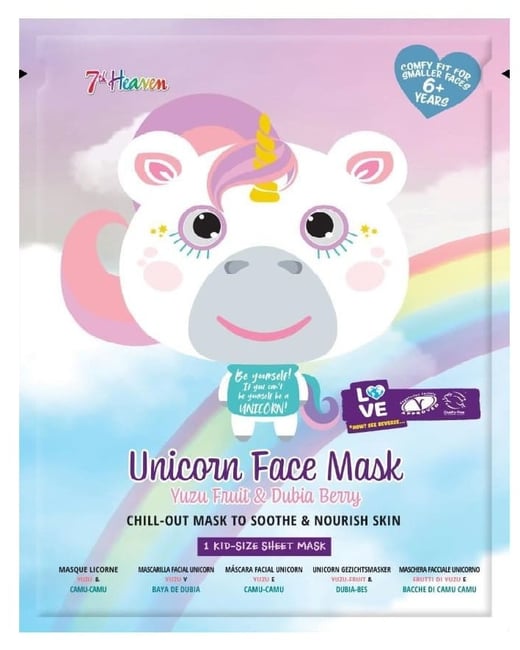 FACE FOOD Unicorn Face Sheet Mask Btl 1 Stk | Coop Vitality Apotheke