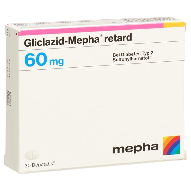 GLICLAZIDE retard Depotabs 60 mg Blist 30 Stk | Coop Vitality Apotheke
