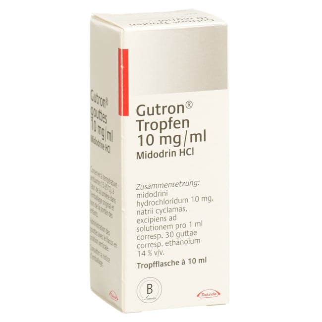 GUTRON Tropfen 10 mg/ml Fl 10 ml | Coop Vitality Apotheke