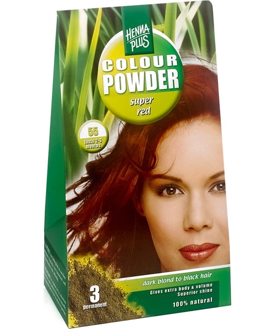 HENNA Colour Powder Plv 55 super rot 100 g | Coop Vitality Apotheke