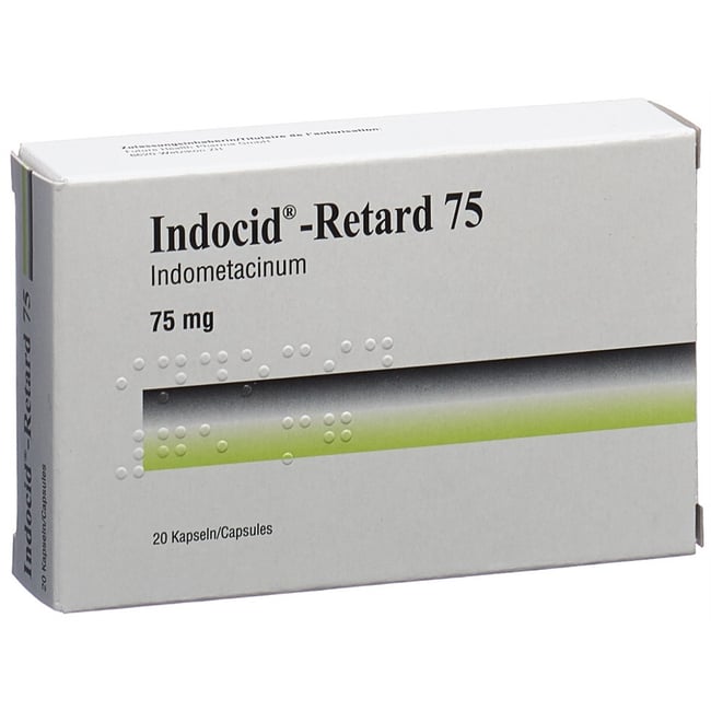 INDOCID Retard Ret Kaps 75 mg Blist 20 Stk | Coop Vitality Apotheke
