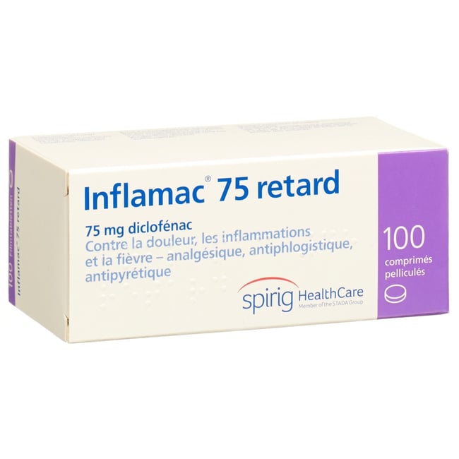 INFLAMAC retard Ret Filmtabl 75 mg Blist 100 Stk | Coop Vitality Apotheke
