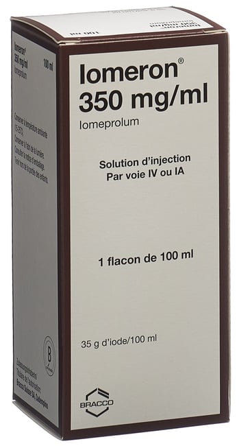 IOMERON Inj Lös 350 mg/ml 100ml Fl 1 Stk | Coop Vitality Apotheke