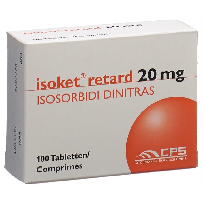 ISOKET retard Ret Tabl 20 mg Blist 100 Stk | Coop Vitality Apotheke