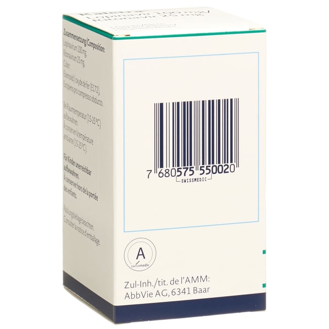 KALETRA Filmtabl 100mg/25mg Ds 60 Stk | Coop Vitality Apotheke