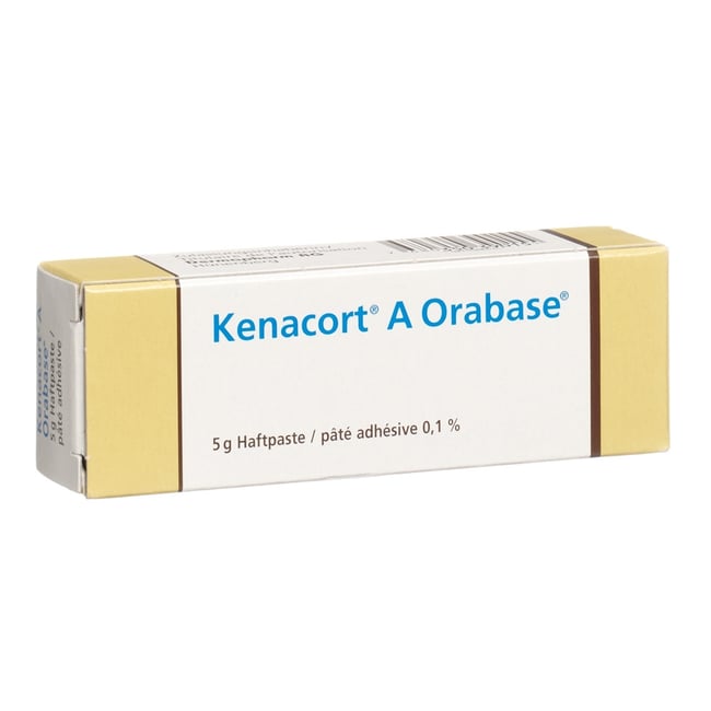 KENACORT A Orabase Haftpaste Paste 0.1 % Tb 5 g | Coop Vitality Apotheke
