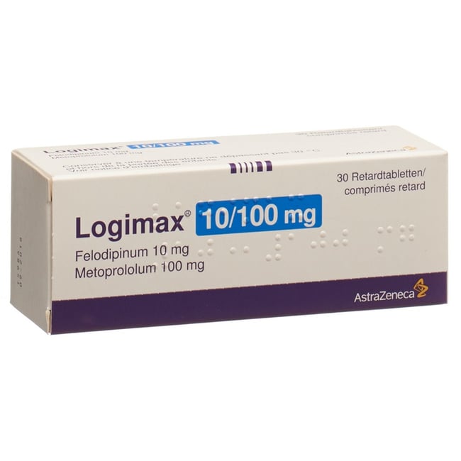 LOGIMAX cpr ret 10/100 mg blist 30 pce | Pharmacie Coop Vitality