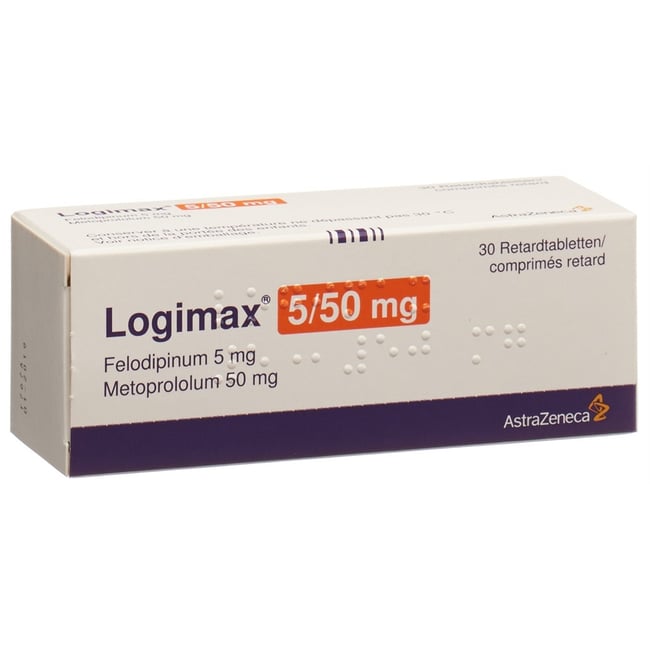 LOGIMAX cpr ret 5/50 mg blist 30 pce | Pharmacie Coop Vitality