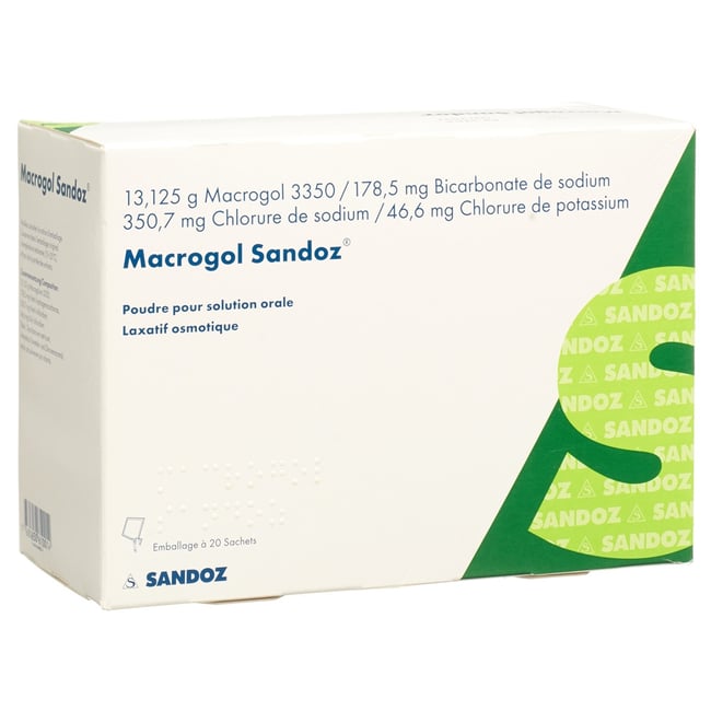 MACROGOL Sandoz Plv Btl 20 Stk | Coop Vitality Apotheke