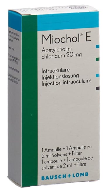MIOCHOL E Trockensub 20 mg c Solv (2 ml) Vial 1 Stk | Coop Vitality ...