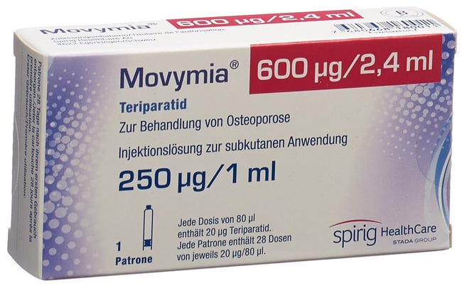 MOVYMIA Inj Lös 250 mcg/ml Patrone 2.4 ml | Coop Vitality Apotheke