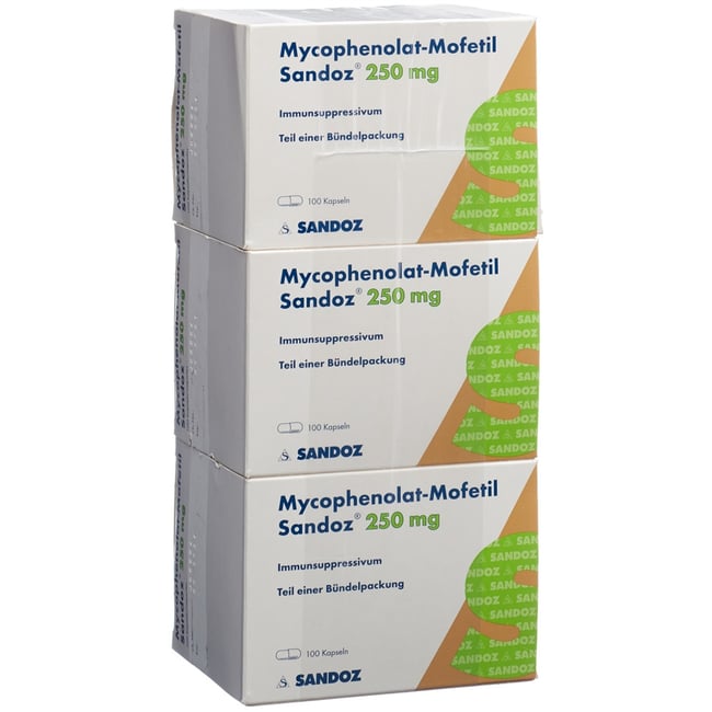 MYCOPHENOLAT MOFETIL Sandoz Kaps 250 mg Blist 300 Stk | Coop Vitality ...