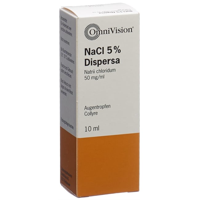 NACL Dispersa Gtt Opht 5 % Fl 10 ml | Coop Vitality Apotheke