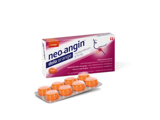 NEO-ANGIN dolo Lutschtabl 8.75 mg Orange Blist 16 Stk | Coop Vitality ...